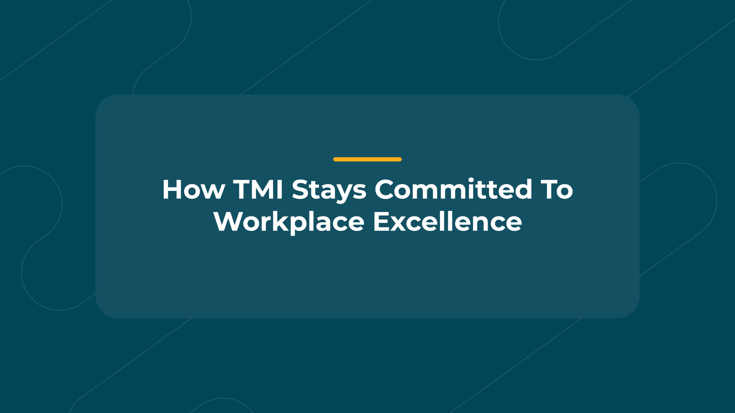 How TMI Stays Committed To Workplace Excellence - TMI Collective
