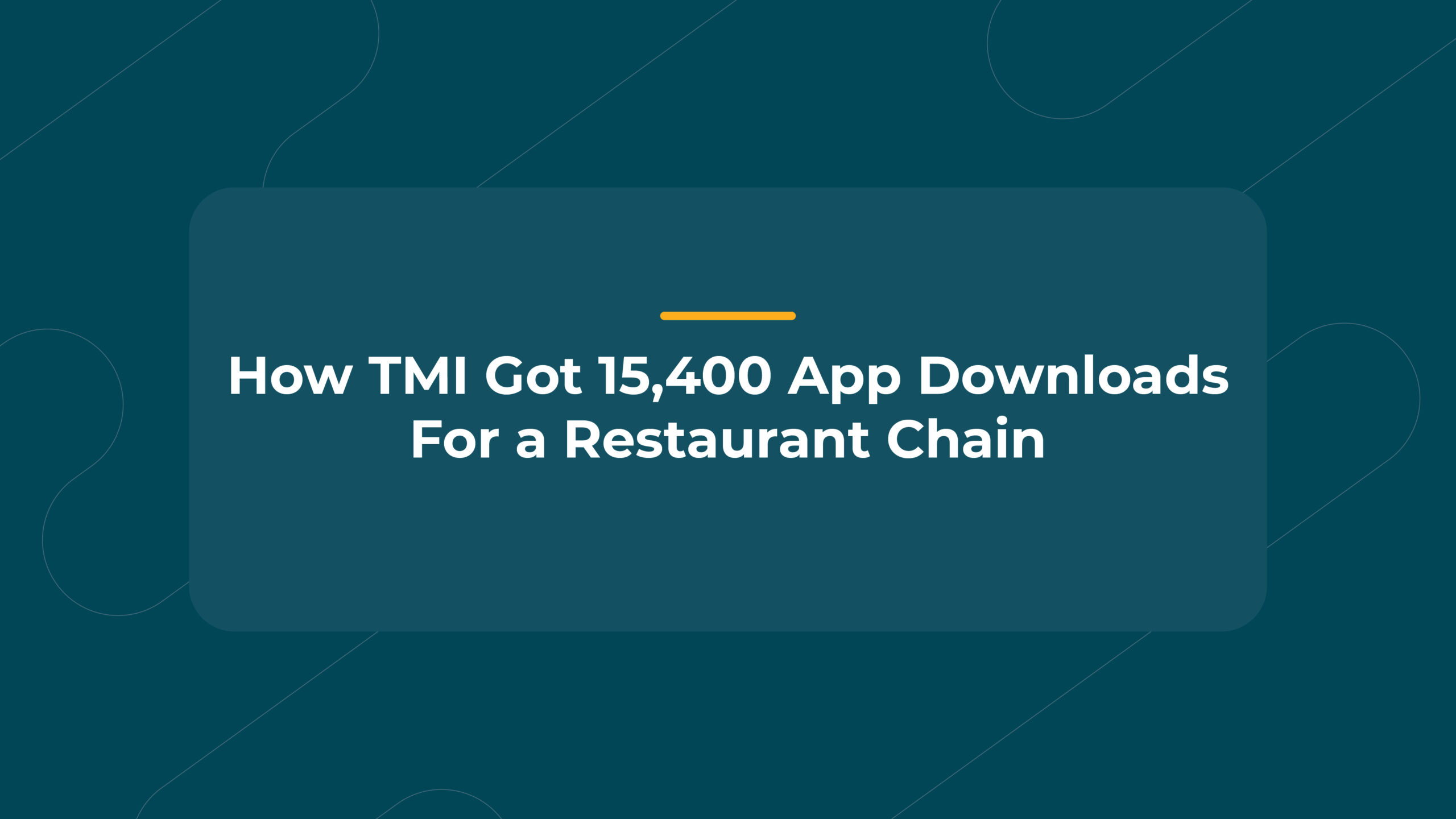 Our Winning Strategy For Achieving 15 400 App Downloads | TMI Collective