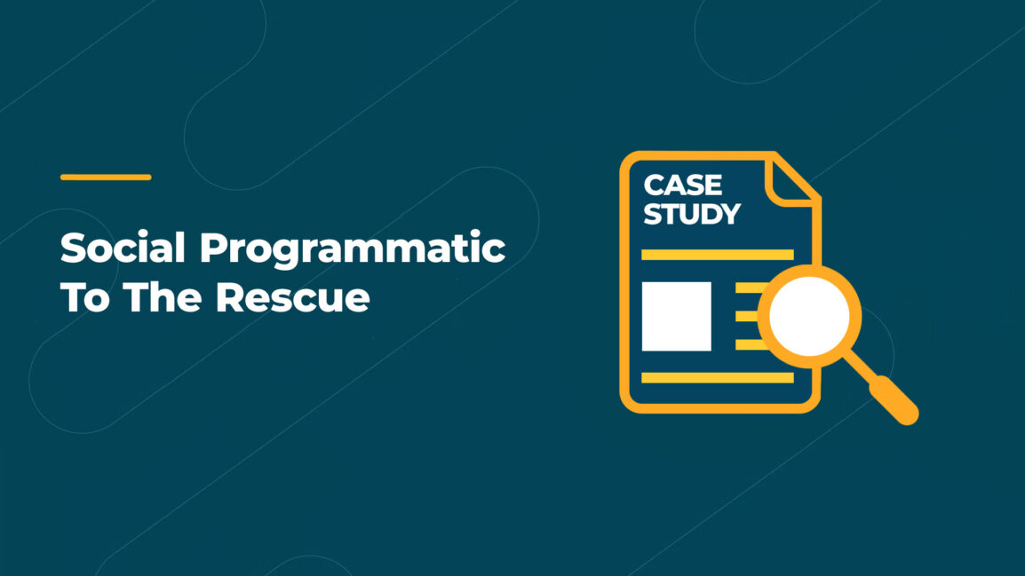 Social Programmatic To The Rescue - TMI Collective